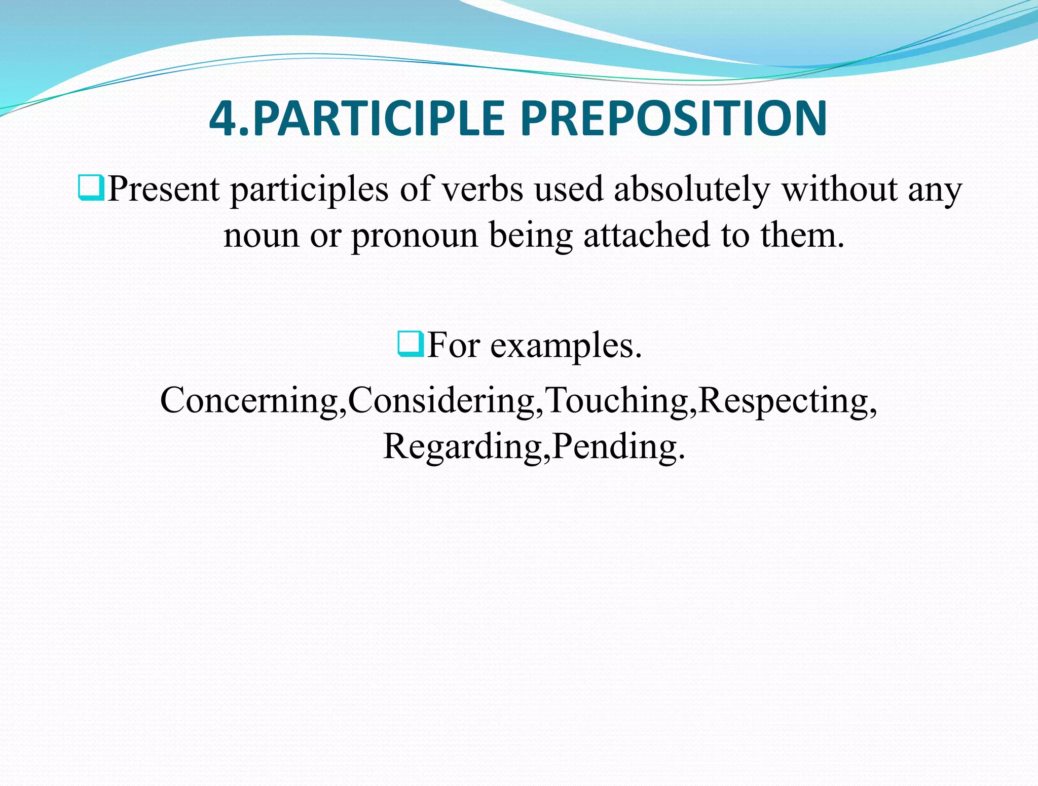 TOPIC -1 PREPOSITION | PPTX