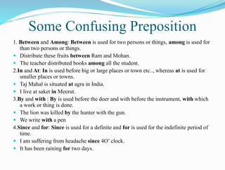 TOPIC -1 PREPOSITION | PPTX