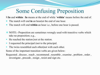 TOPIC -1 PREPOSITION | PPTX