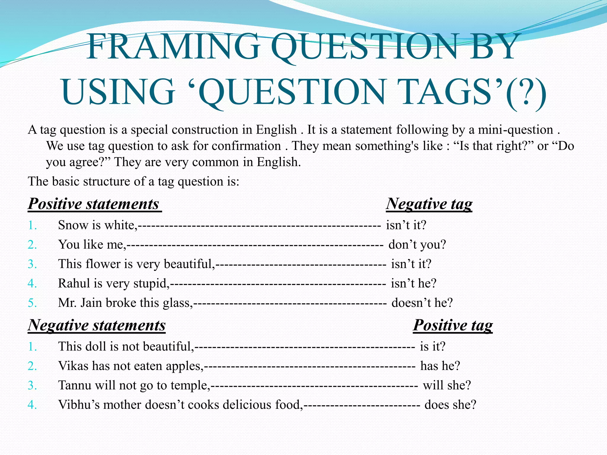 TOPIC -2 FRAMING QUESTION. | PPTX