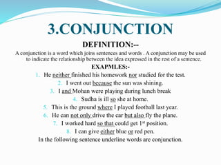 TOPIC -3 CONJUNCTION. | PPTX