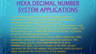 Number system of computer | PPT