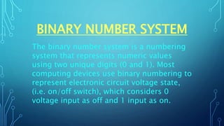 Number system of computer | PPTX