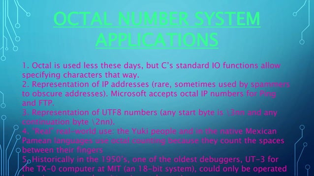 Number system of computer | PPT