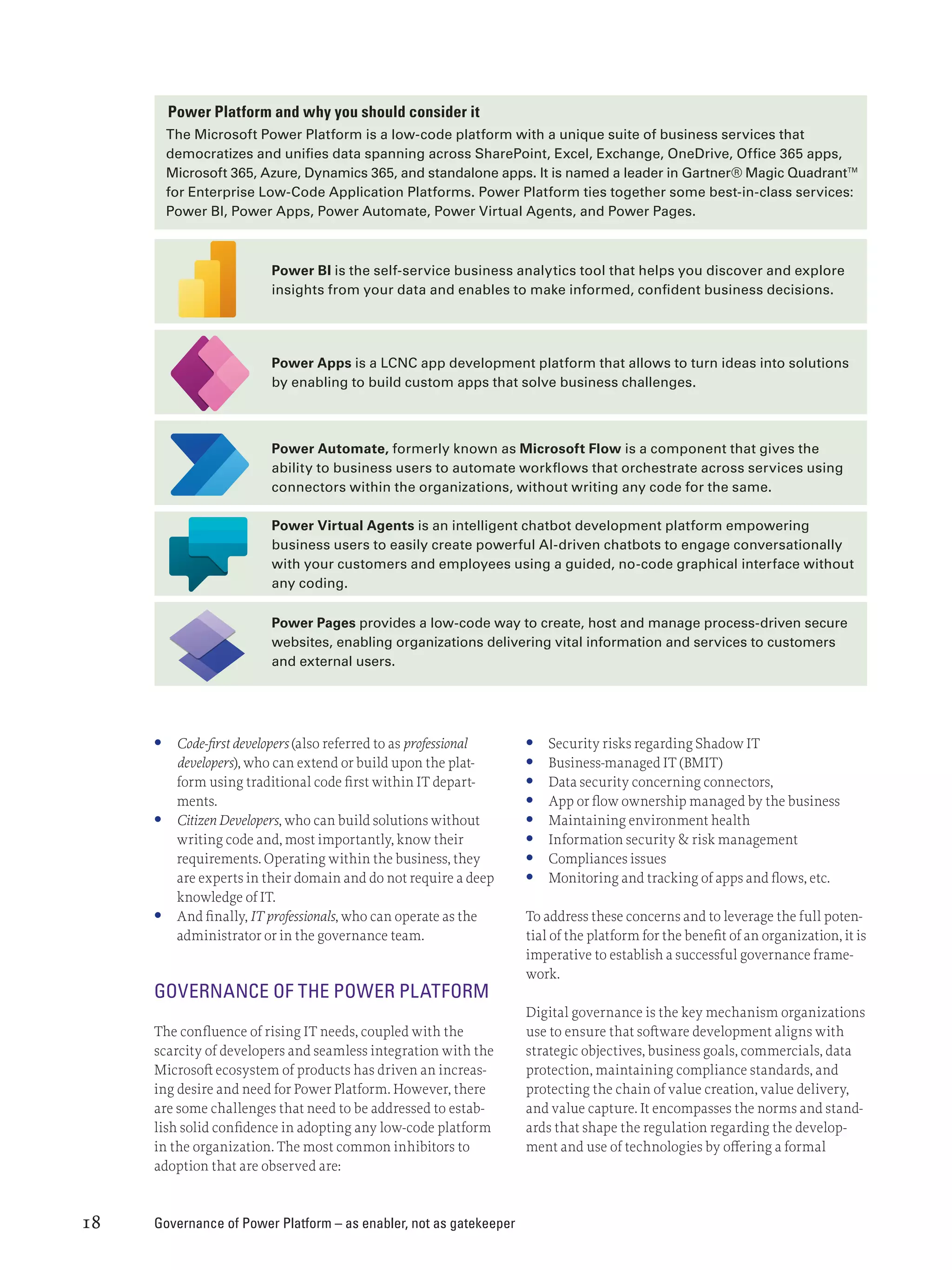 Governance of Power Platform – As enabler, not as gatekeeper | PDF