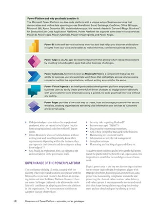 Governance of Power Platform – As enabler, not as gatekeeper | PDF