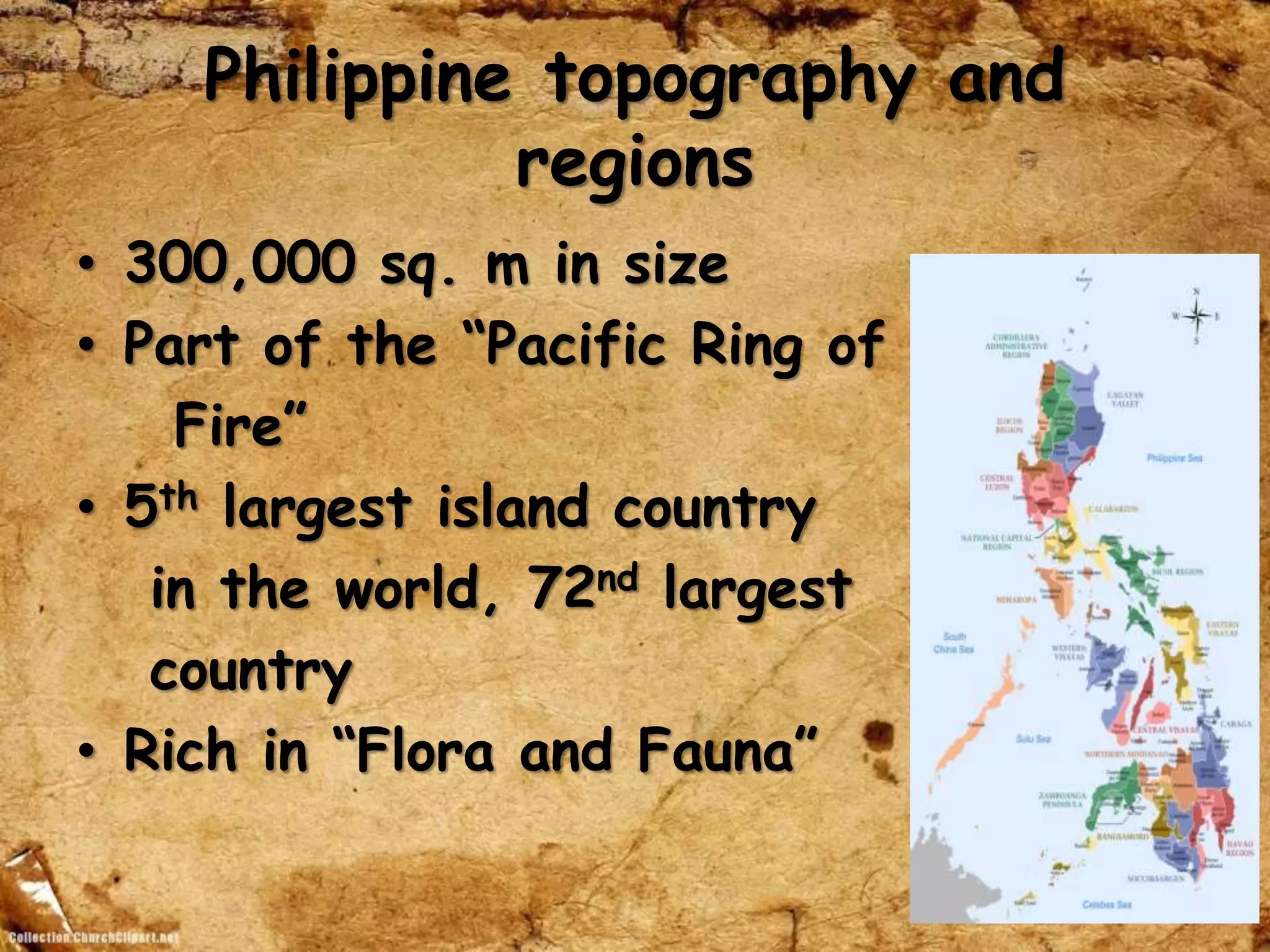 Philippine Archipelago; Geological and Geographical bases | PPTX