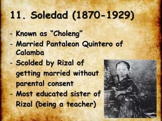 Rizal’s Early Life | PPTX