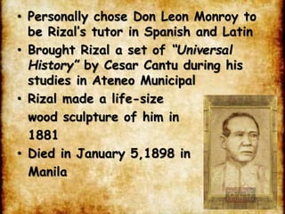 Rizal’s Early Life | PPTX