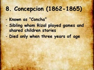 Rizal’s Early Life | PPT
