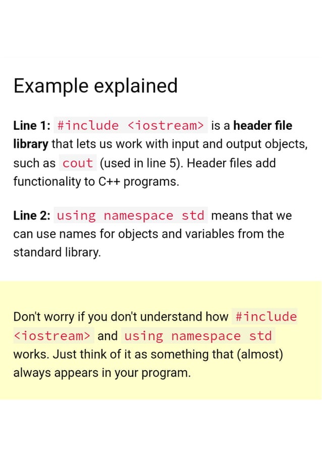 C++ Syntax Part 3 | PDF
