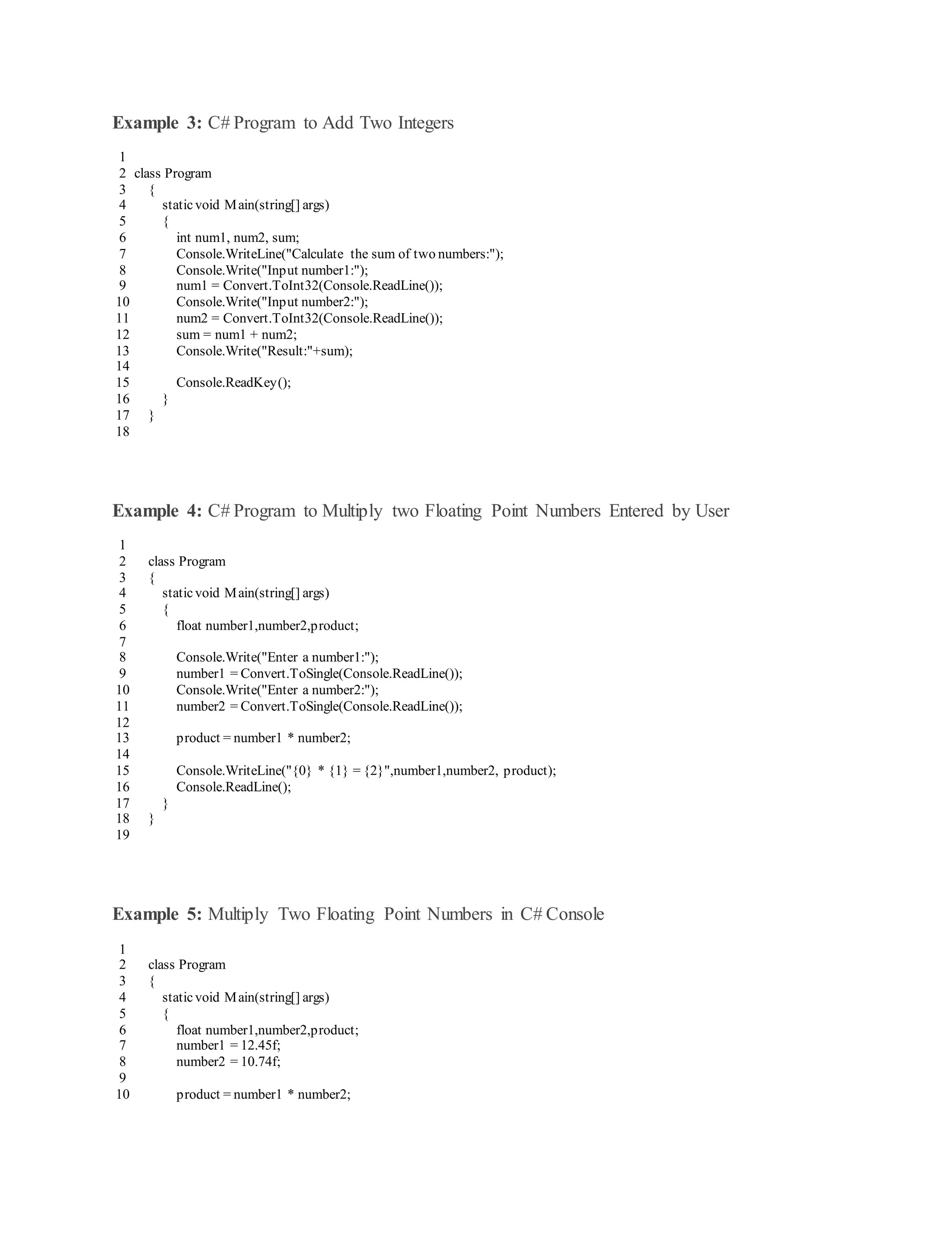 C Console Applicationsdocx Programming Languages Computing