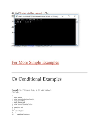 C# console applications.docx
