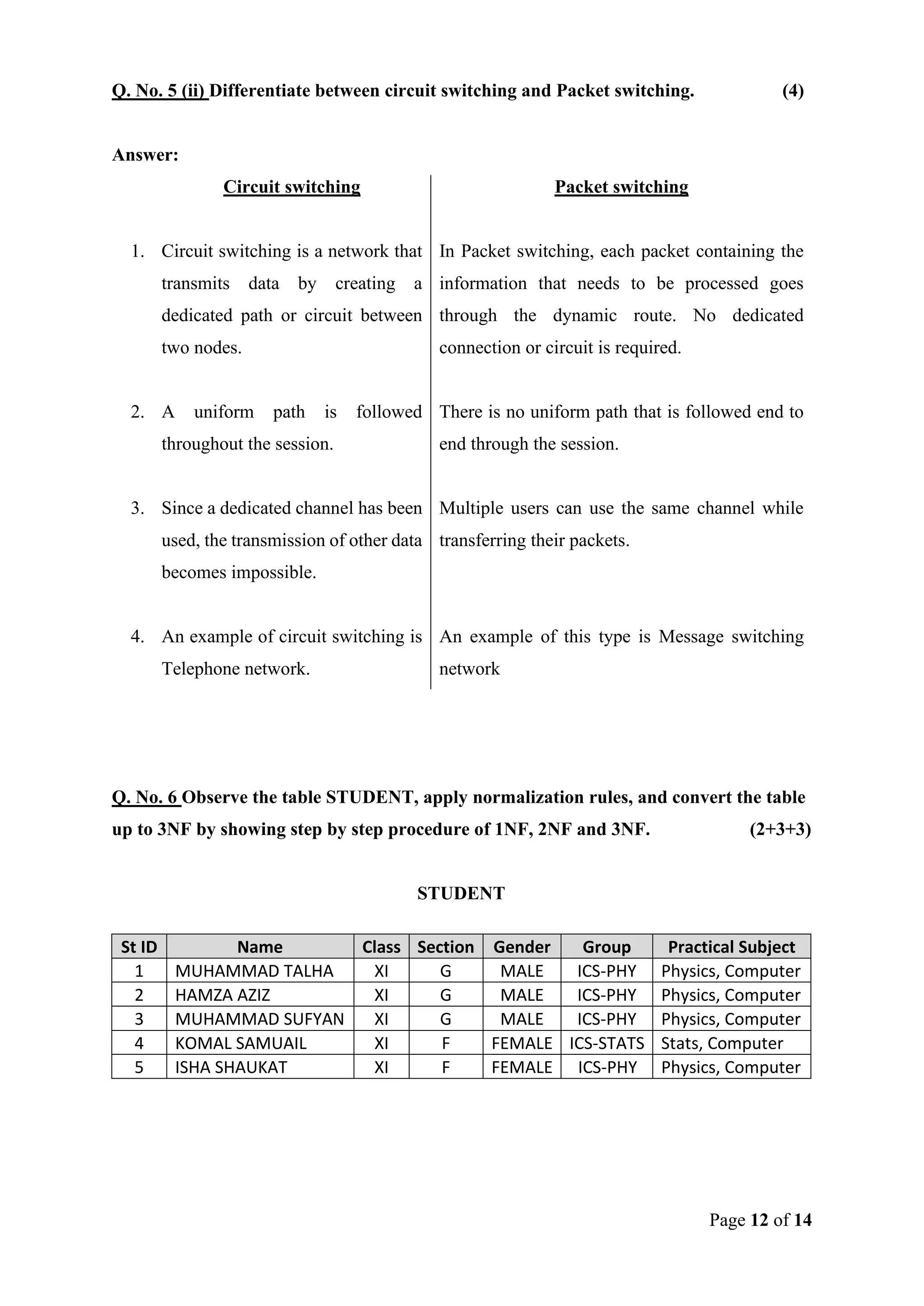C. Science (I) solution.pdf | Operating Systems | Computer Software and Applications