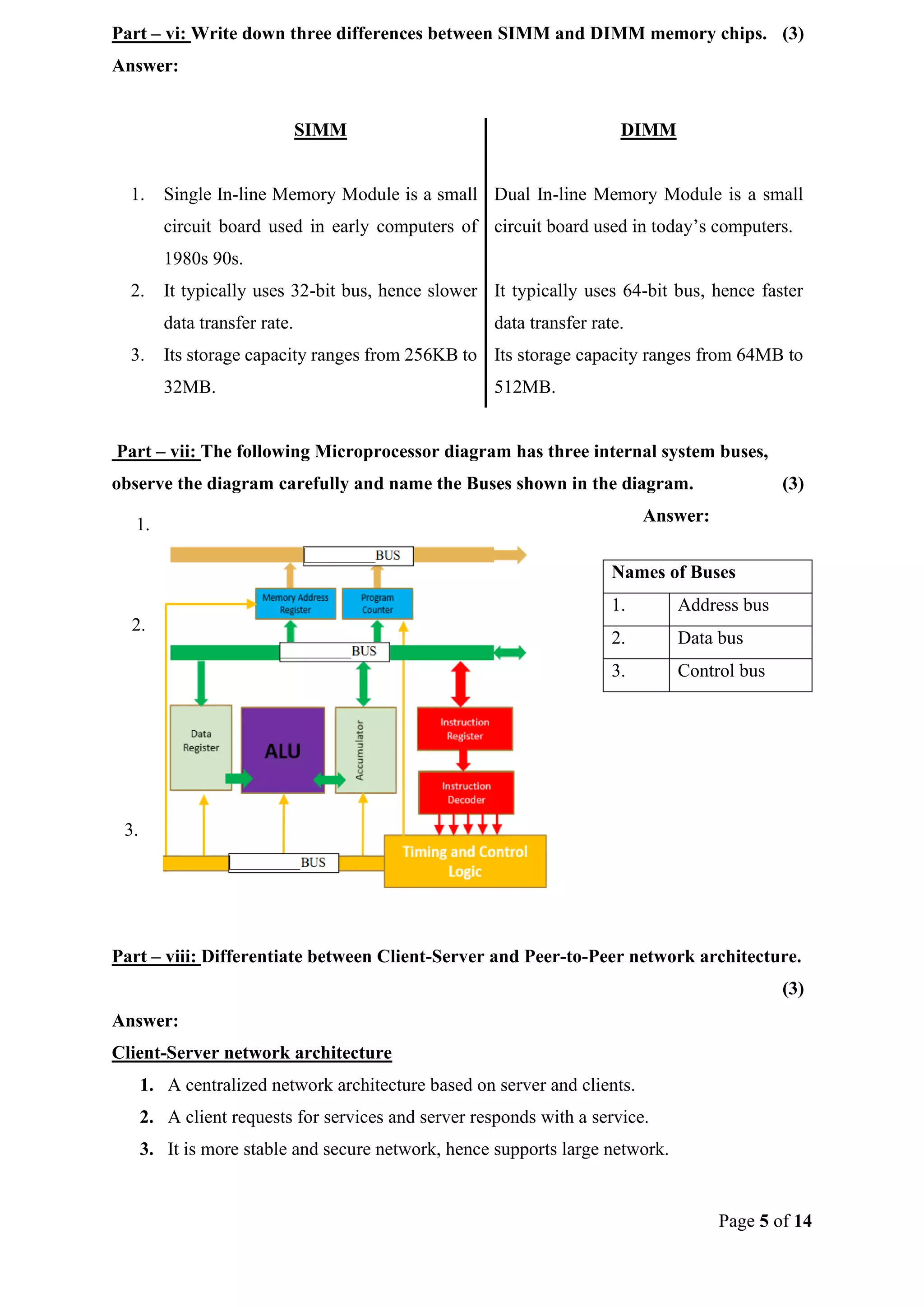 C. Science (I) solution.pdf | Operating Systems | Computer Software and Applications