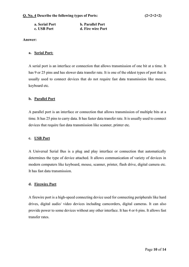 C. Science (I) solution.pdf | Operating Systems | Computer Software and Applications
