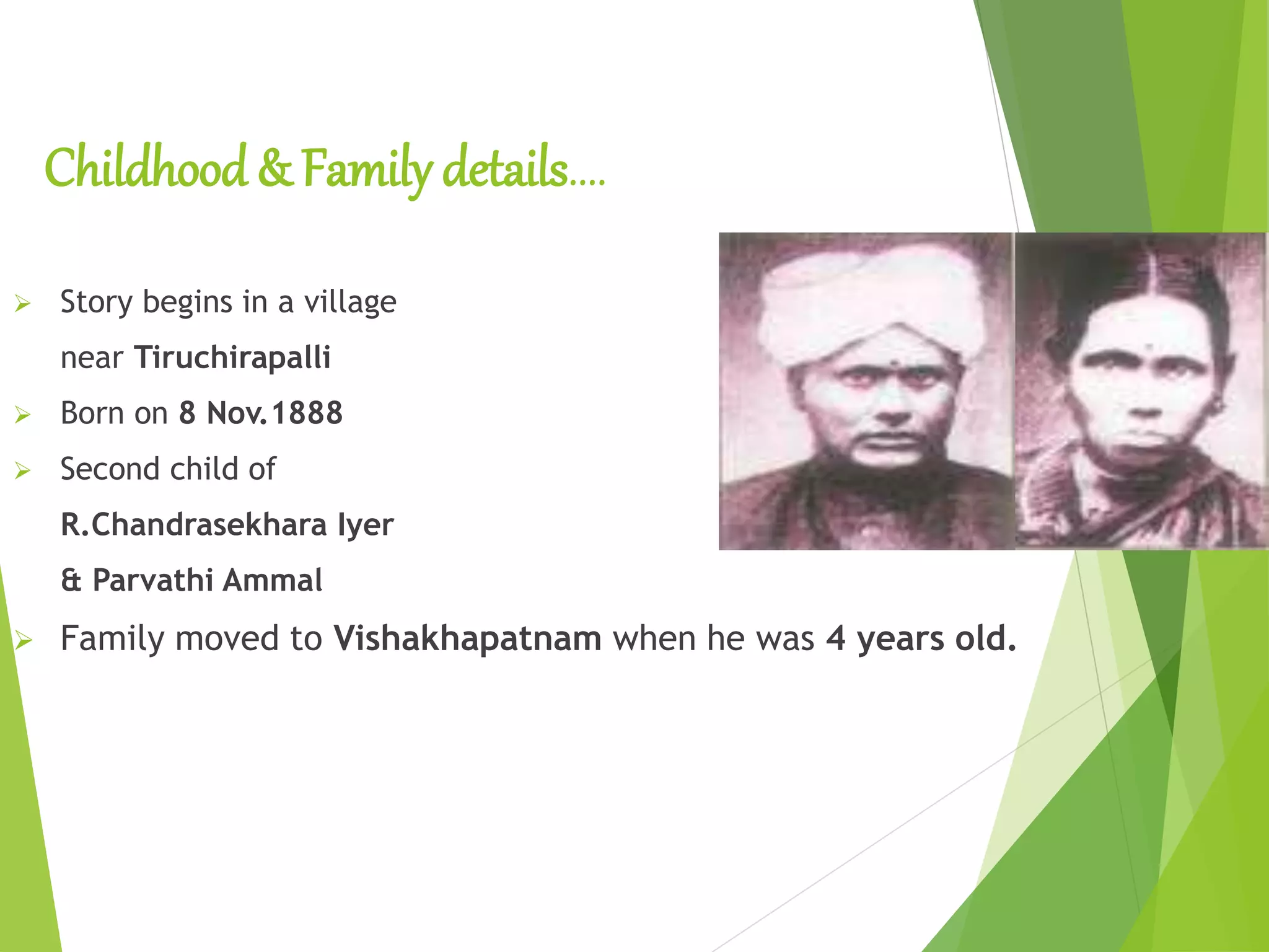 C.V.RAMAN BIOGRAPHY.ppt
