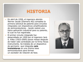 CIRCUITO INTEGRADO I | PPTX