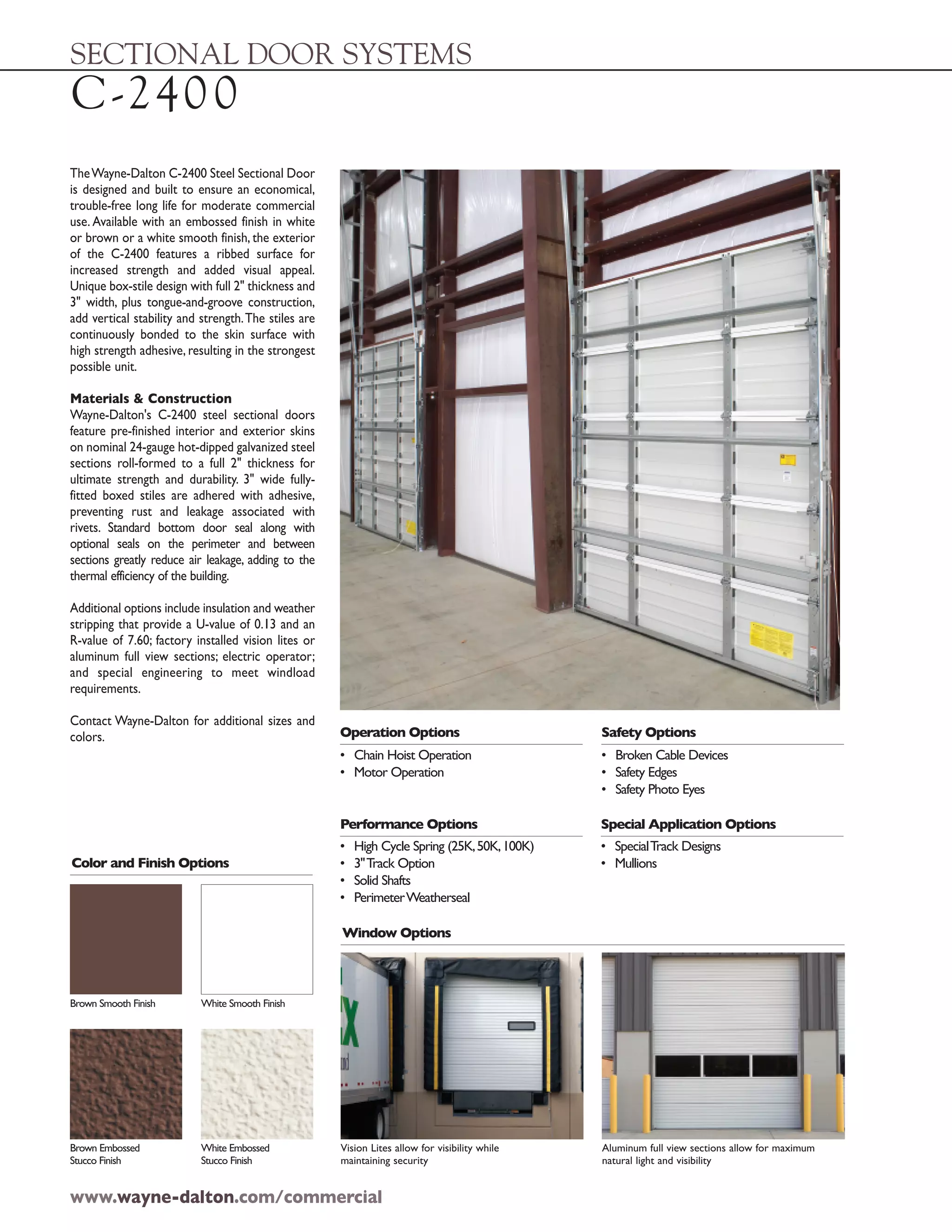 Sectional Door System | PDF | Track and Field | Sports