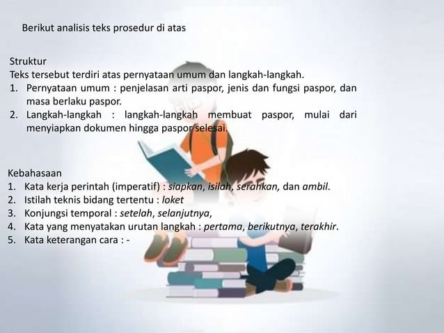 Menganalisis Struktur dan Kebahasaan Teks Prosedur | PPT