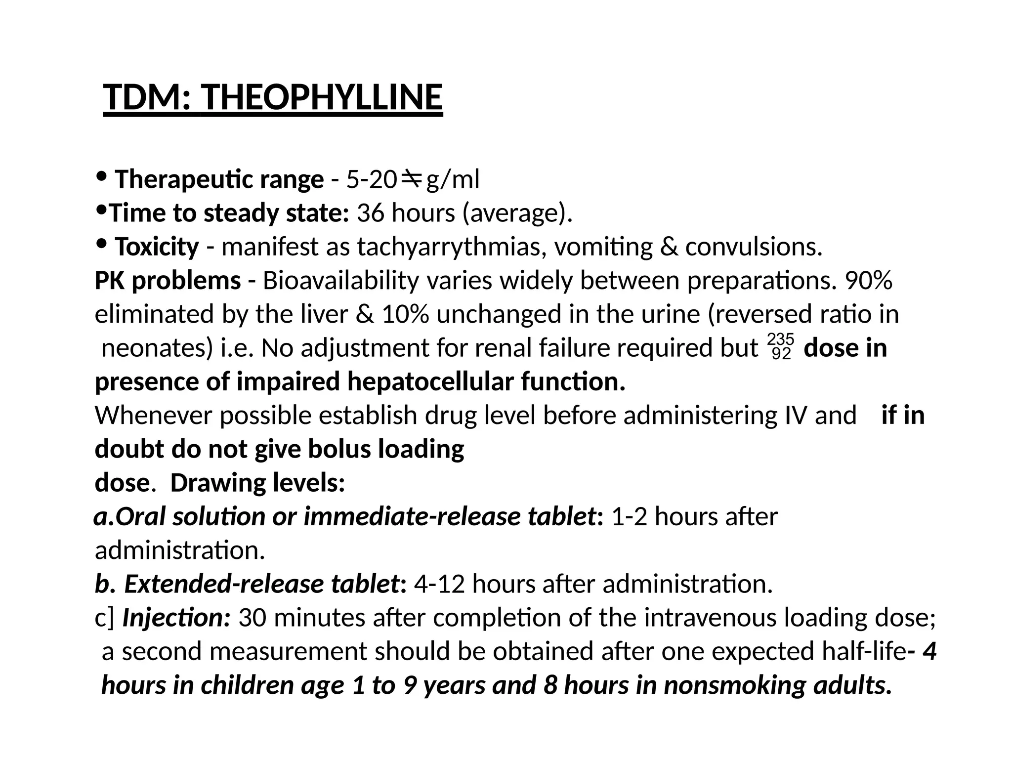 Pharmacy Practice: Therapeutic Drug Monitoring | PPTX