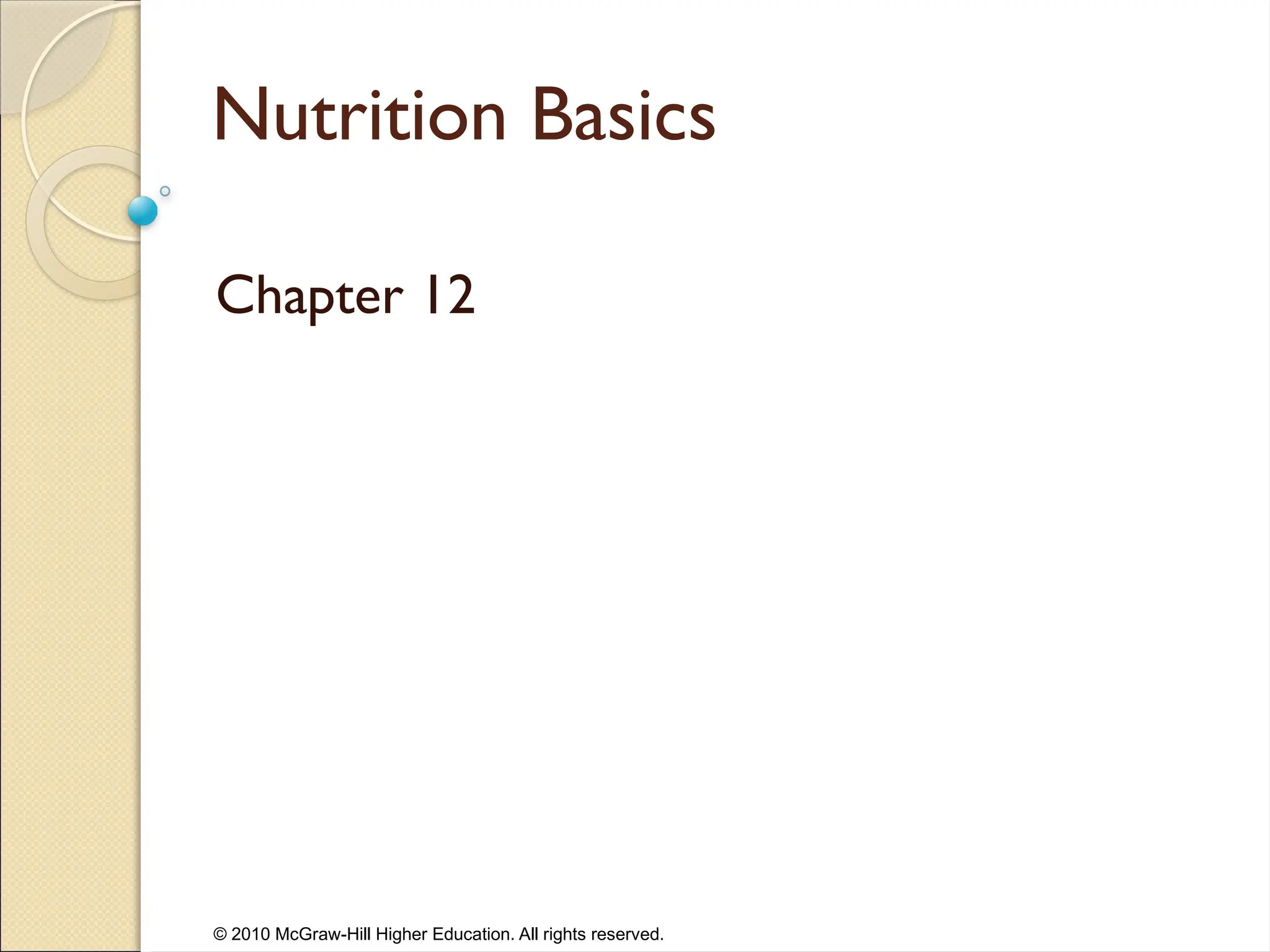 C.Nutrition Basics. and the sources pptx | PPTX