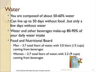 C.Nutrition Basics. and the sources pptx | PPTX