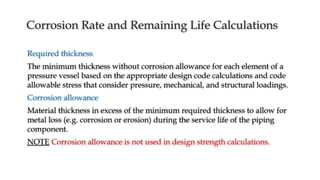 Corrosion Coupons and corrosion rates and remaining life.pptx