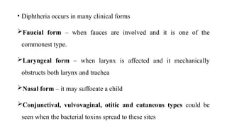 Corynebacterium Diphtheriae ppt for nursing students | PPTX
