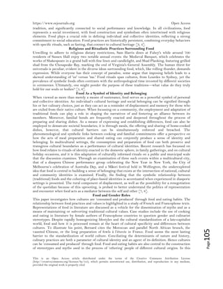 The Cultural Significance of Food: More than Just Nutrition (www.kiu.ac ...