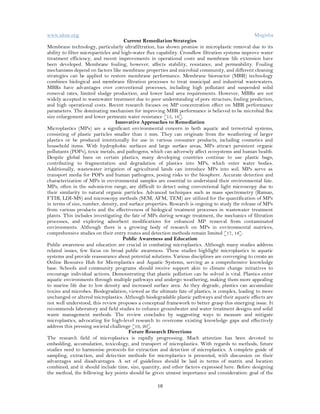 Microplastics: Environmental Impact and Remediation Strategies | PDF