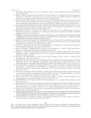 Narrative Review of Severe Malaria Pathogenesis (www.kiu.ac.ug) | PDF