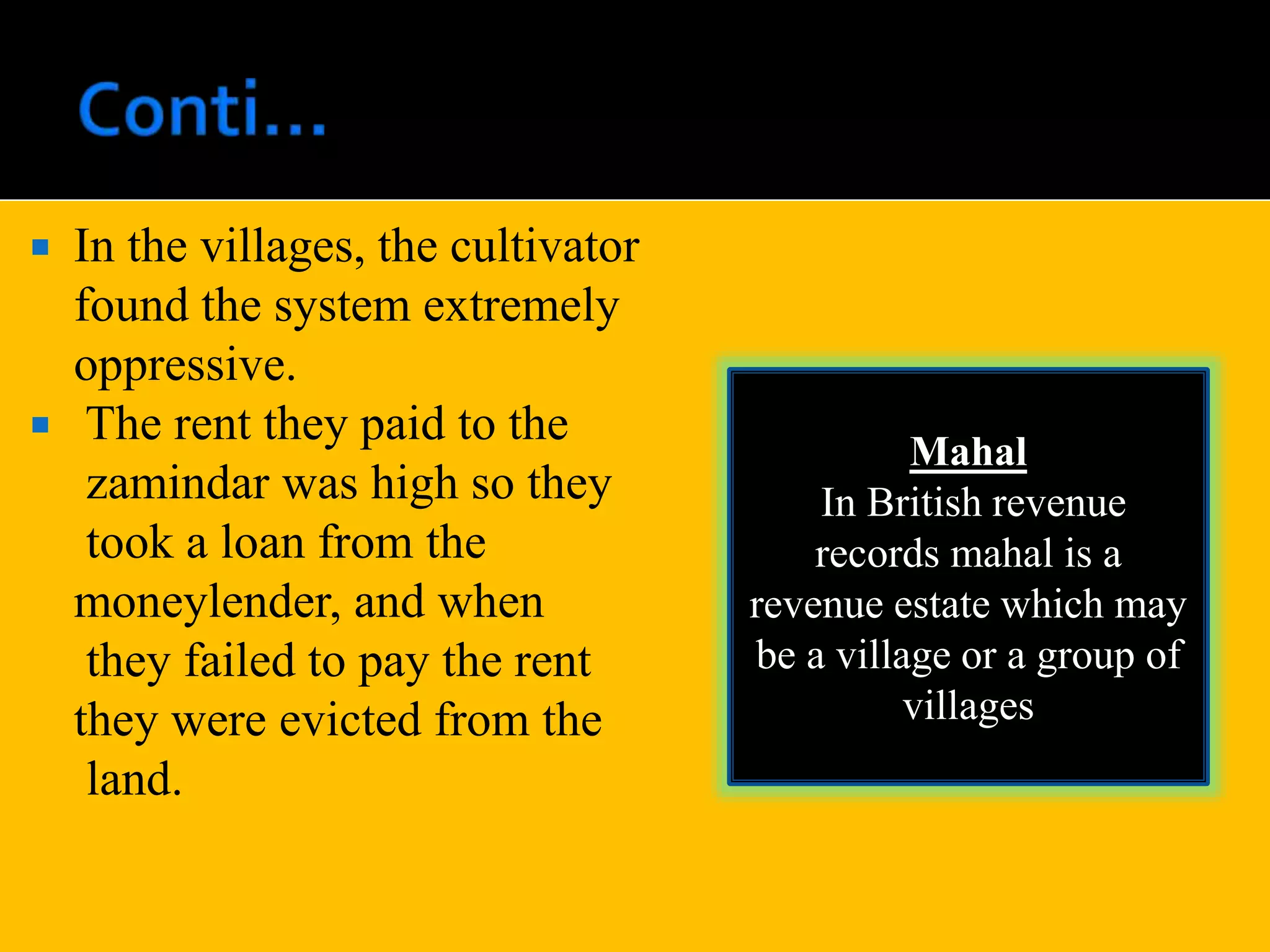 8th std Social Science History Chapter 3- Ruling the Countryside | PPTX