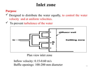 C-3_Sedimentation process of water treatment | PPTX
