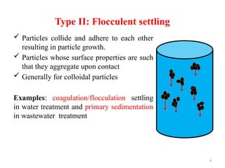 C-3_Sedimentation process of water treatment | PPTX