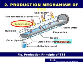 Tubular Solar Still (Destilador solar) | PPT