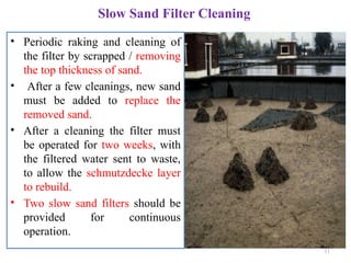 C-5_Filtration process of water treatment | PPTX