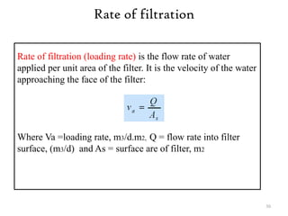 C-5_Filtration process of water treatment | PPT