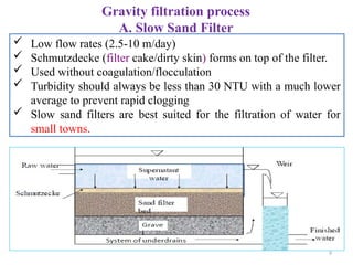 C-5_Filtration process of water treatment | PPTX