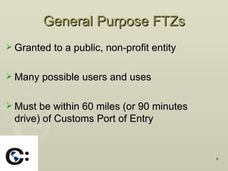 FTZ Overview | PPT