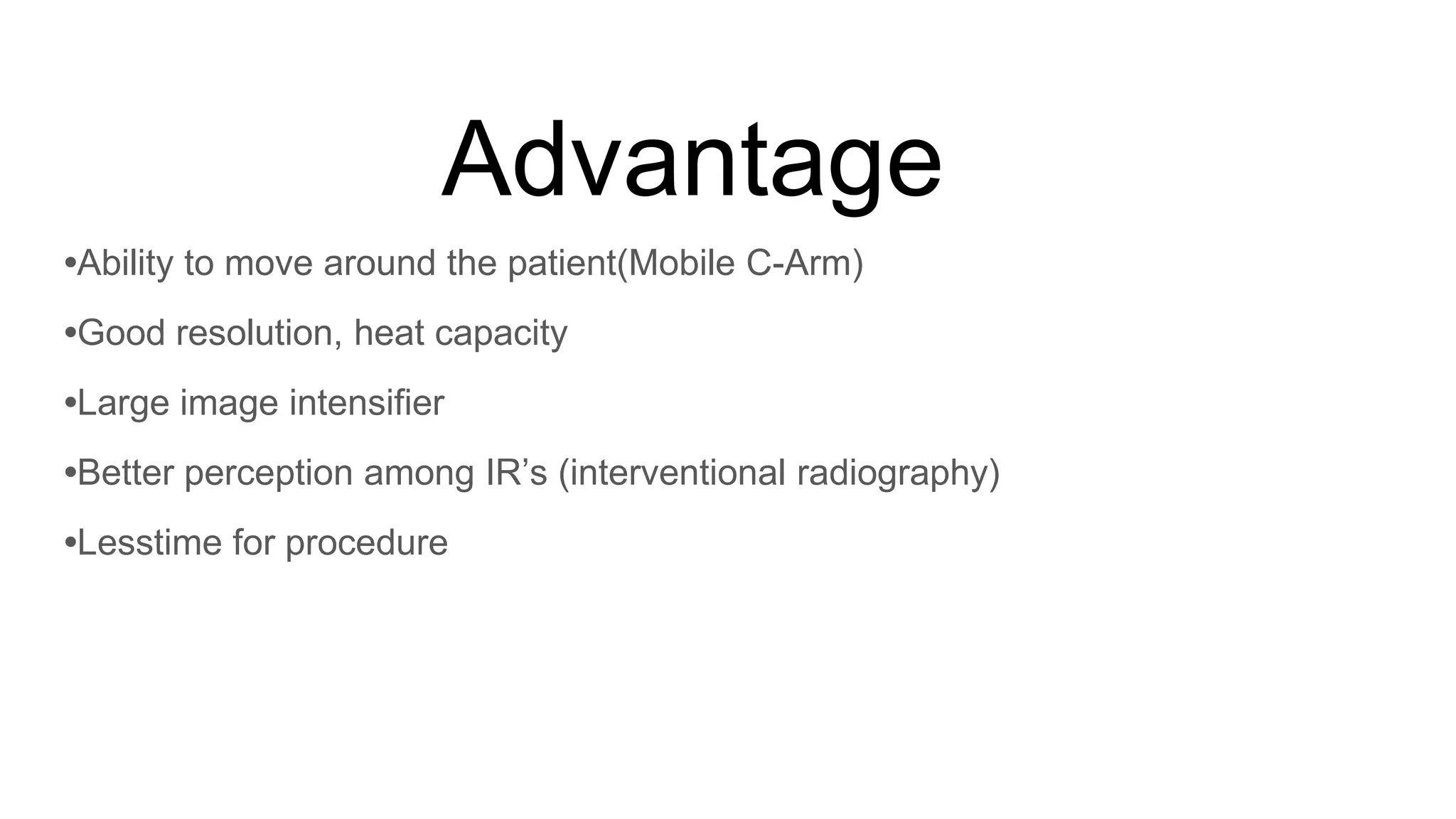 C-arm system Presentation | PPTX