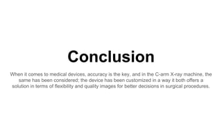 C-arm system Presentation | PPTX