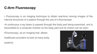 C-arm system Presentation | PPTX