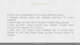C arm ppt | PPTX