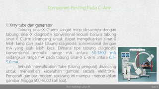 C arm ppt | PPTX
