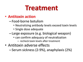 Botulism Treatment