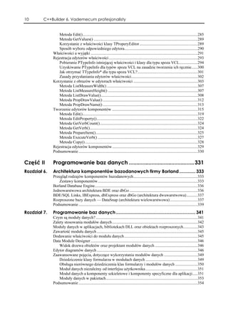 C++ Builder 6. Vademecum profesjonalisty | PDF