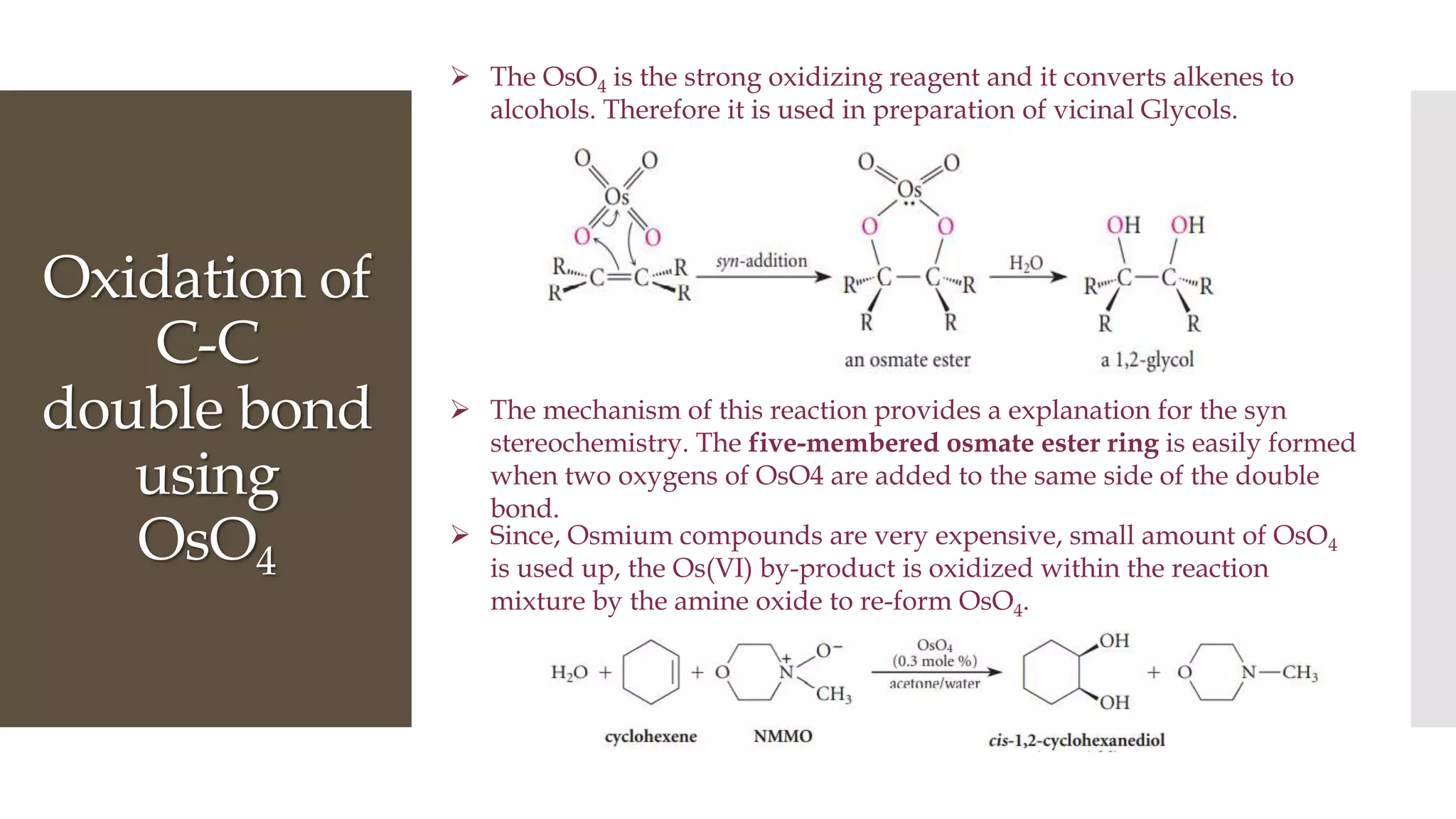 Oxidation Reagents Involving C-C Bond Cleavage | PPTX