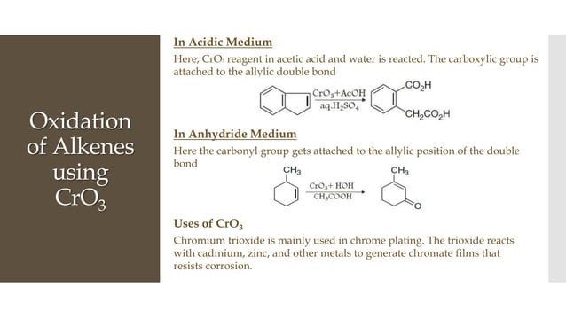 Oxidation Reagents Involving C-C Bond Cleavage | PPTX | Chemistry | Science