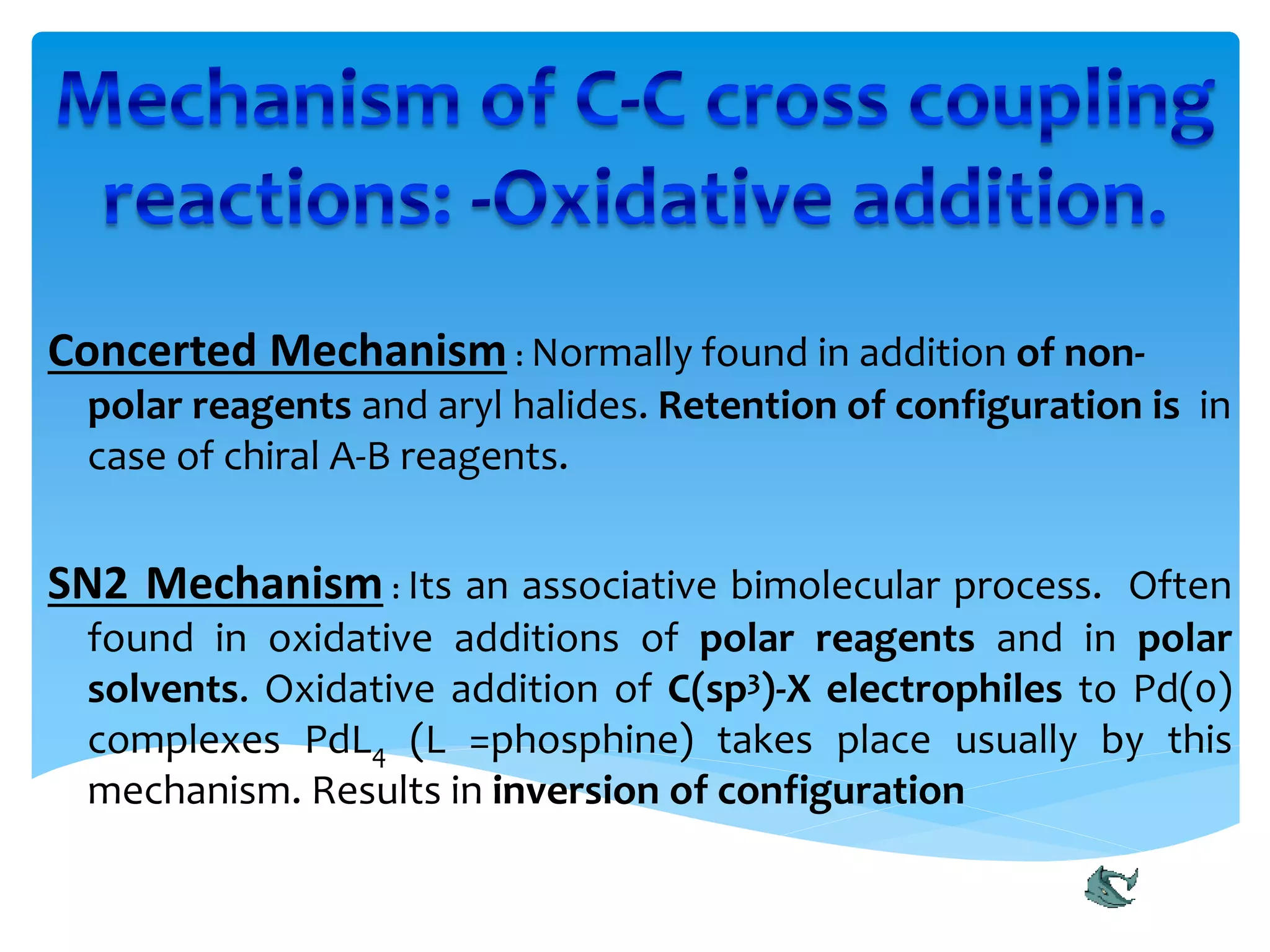 C-C Cross Coupling Reactions in Organic chemistry by Anthony crasto | PPTX